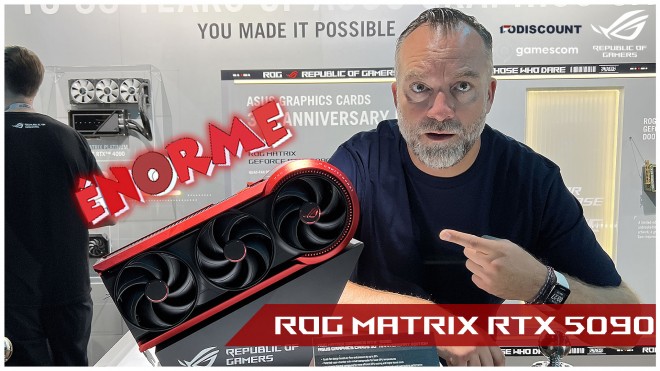 ASUS ROG MATRIX RTX 5090 : elle est juste ENORME !!! - Puissance-PC